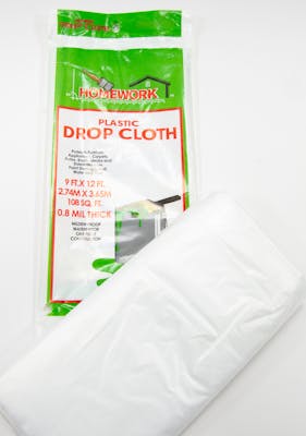 Wholesale Drop Cloths - Clear, 12' x 9' - DollarDays