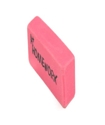 Bulk Wedge Erasers - 576 Count, Pink, Wedge - DollarDays