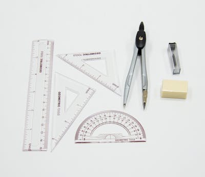 Wholesale 8 Piece Math Set - Carrying Case Included | DollarDays