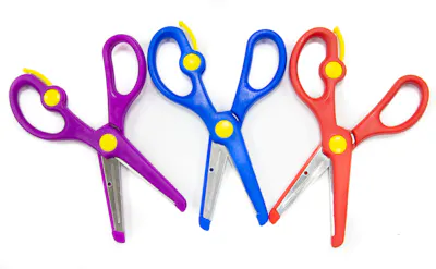 Wholesale 5" Safety Scissors - Assorted Colors - DollarDays
