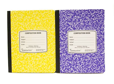 Wholesale Composition Notebooks - Marbled, 100 Sheets | DollarDays