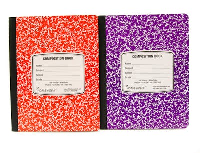 Wholesale Composition Notebooks - Marbled, 100 Sheets | DollarDays