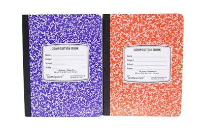 Wholesale Composition Notebooks - 100 Sheets, 4 Colors - DollarDays