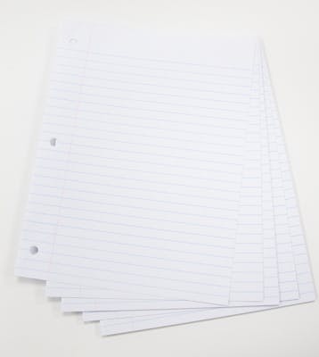 Wholesale Binder Filler Paper - Wide Ruled, 100 Sheets - DollarDays