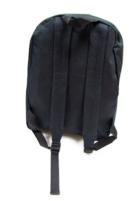 Wholesale 15" Basic Backpacks, Black, Large Front Pocket - DollarDays