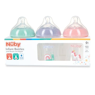 Wholesale Nuby Baby Bottles with Slow Flow Nipples