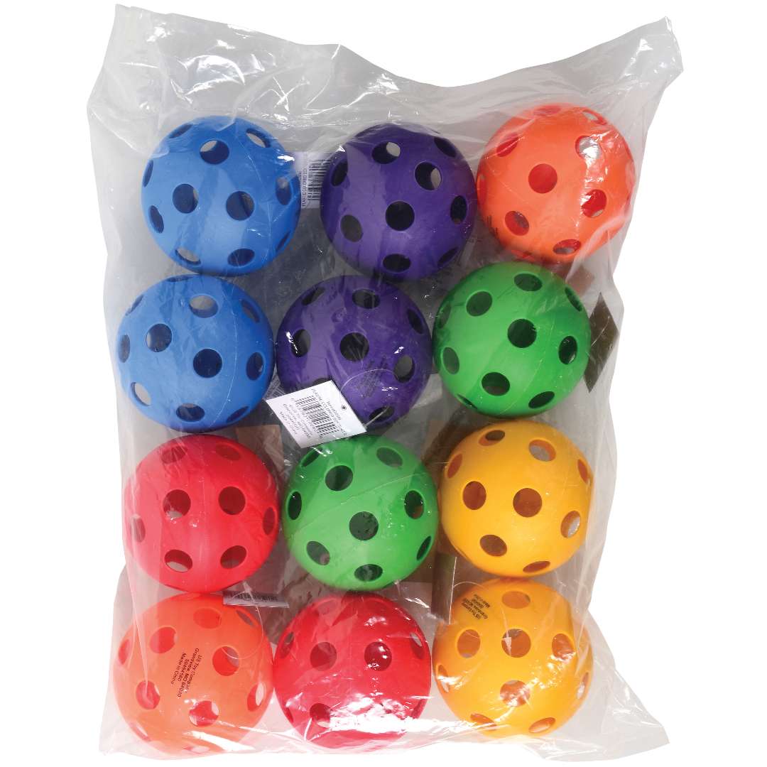 Plastic Softballs - Assorted Colors | DollarDays