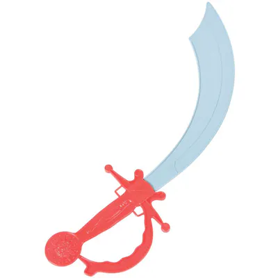 Wholesale Toy Curved Pirate Swords, Assorted, 19"