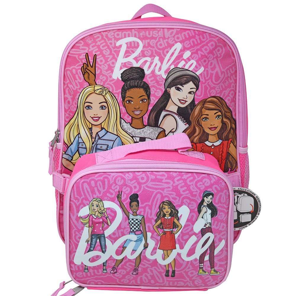 Barbie and Friends Backpack and Lunch Bag Sets - 16" | DollarDays