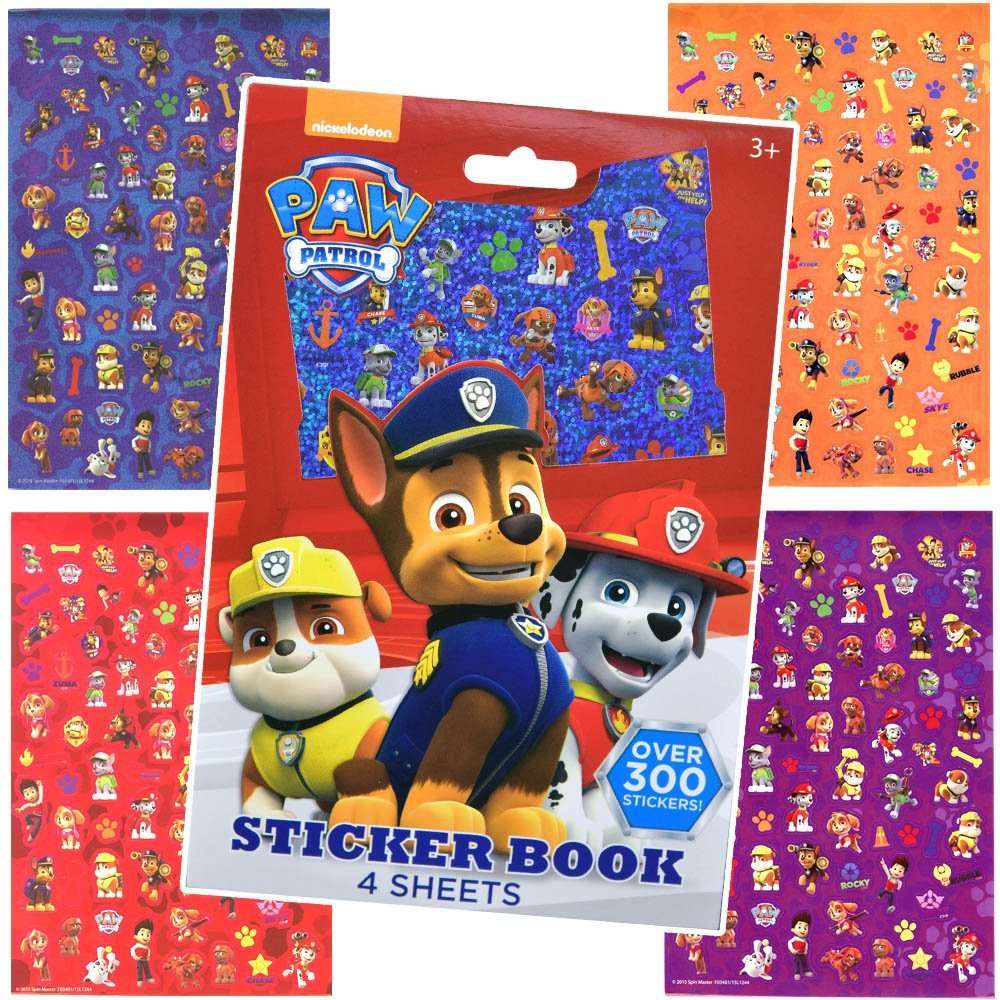 Paw Patrol Sticker Books | DollarDays