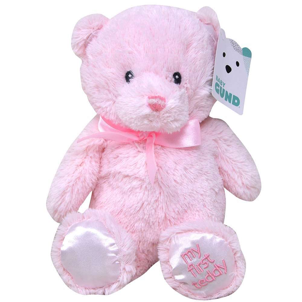 Wholesale My First Teddy Bear, Pink - 10" - DollarDays