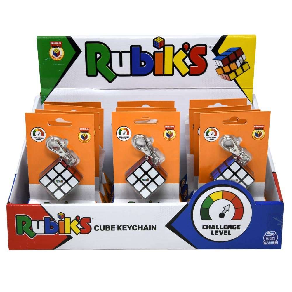Wholesale Rubik's Cube Key Rings, 3" x 3" - DollarDays
