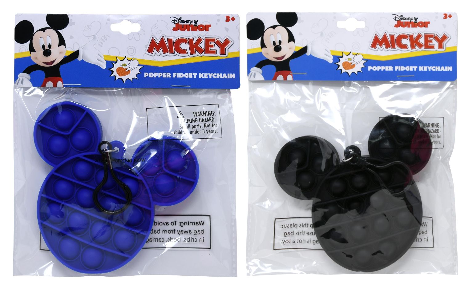 Wholesale Pop Fidget Keychains, Mickey Mouse