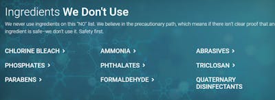 EPA List N Cleancide Disinfectant RTU 32oz.