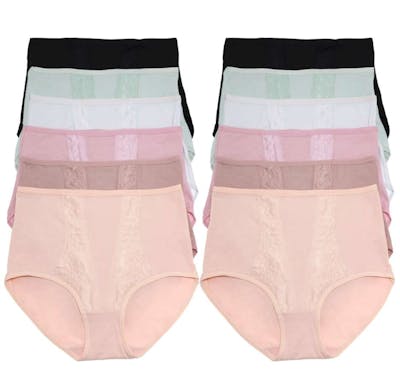 Cotton Classic High-Rise Briefs - Size Small-XL, Assorted Colors